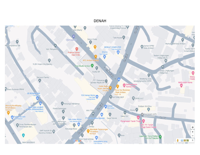 DENAH | PDF
