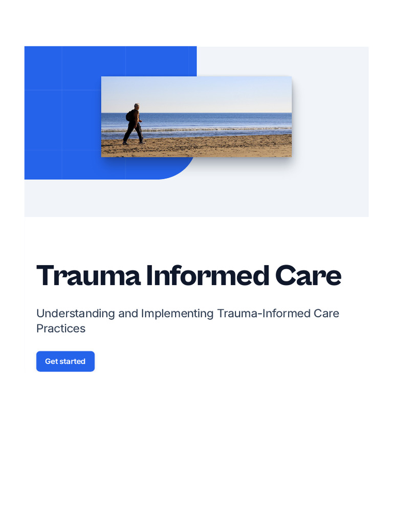 Trauma Informed Care | PDF | Psychological Trauma | Complex Post ...