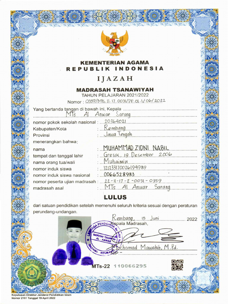 Muhammad Zidni Nabil | PDF