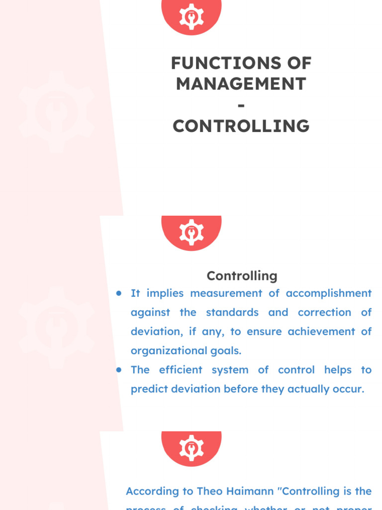 Controlling | PDF | Goal | Business