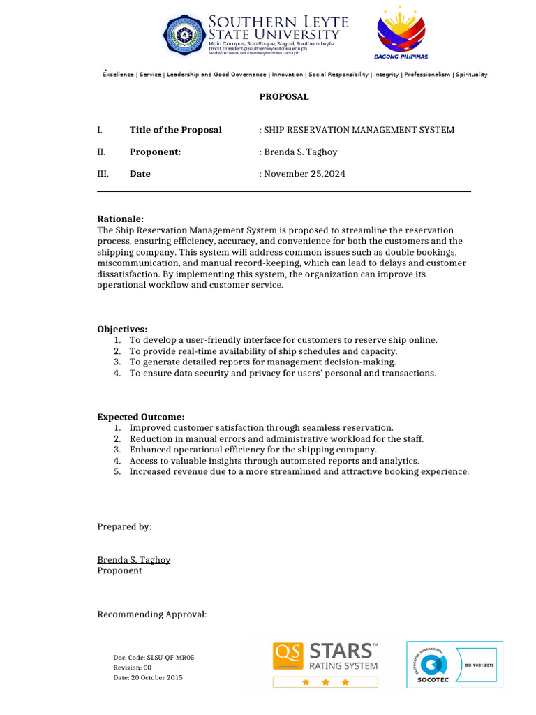 QF-MR05 Proposal | PDF