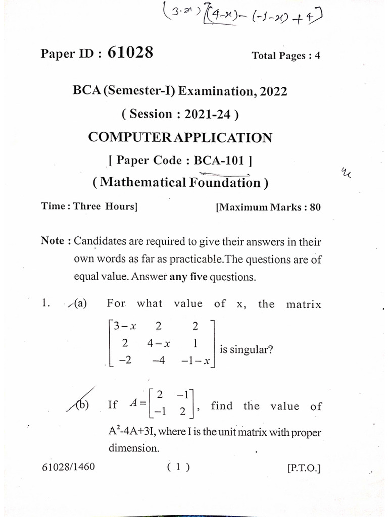 Pyqs (2021-2024) | PDF
