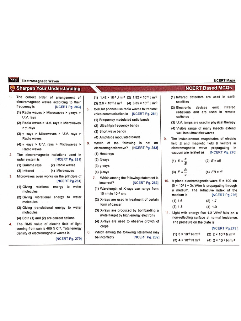 Chapter 8 MCQs N Ques | PDF