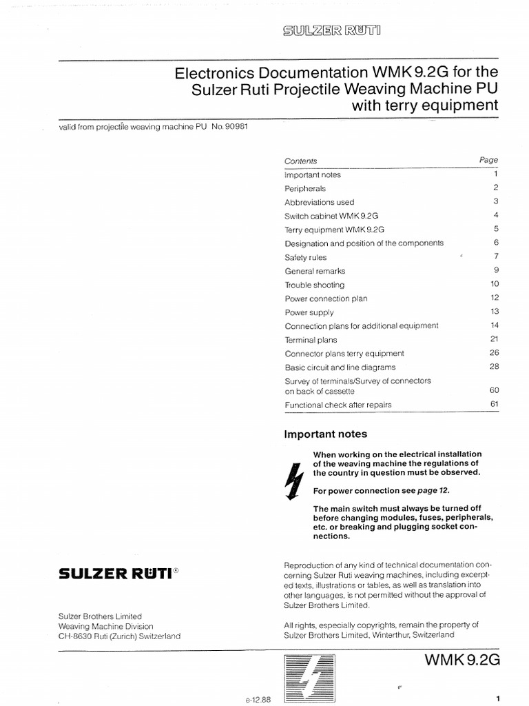 Pu911 WMK 9 2 G | PDF