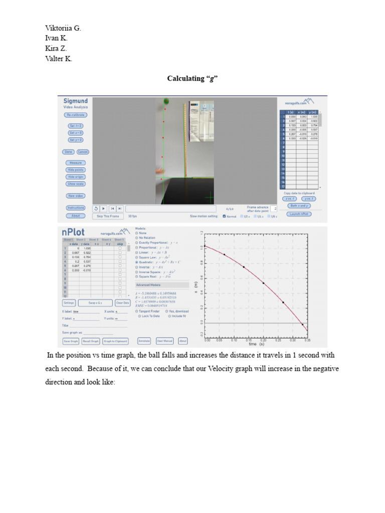 Calculating "G" | PDF