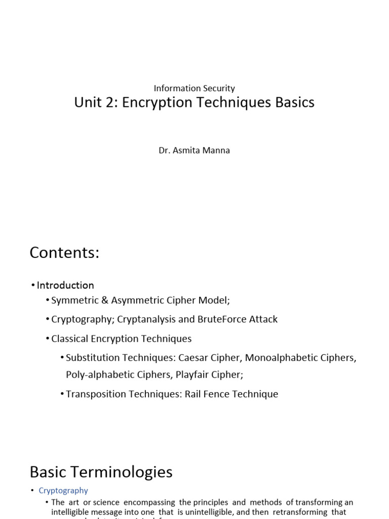 Is Unit 2 Pdf Cryptography Cipher
