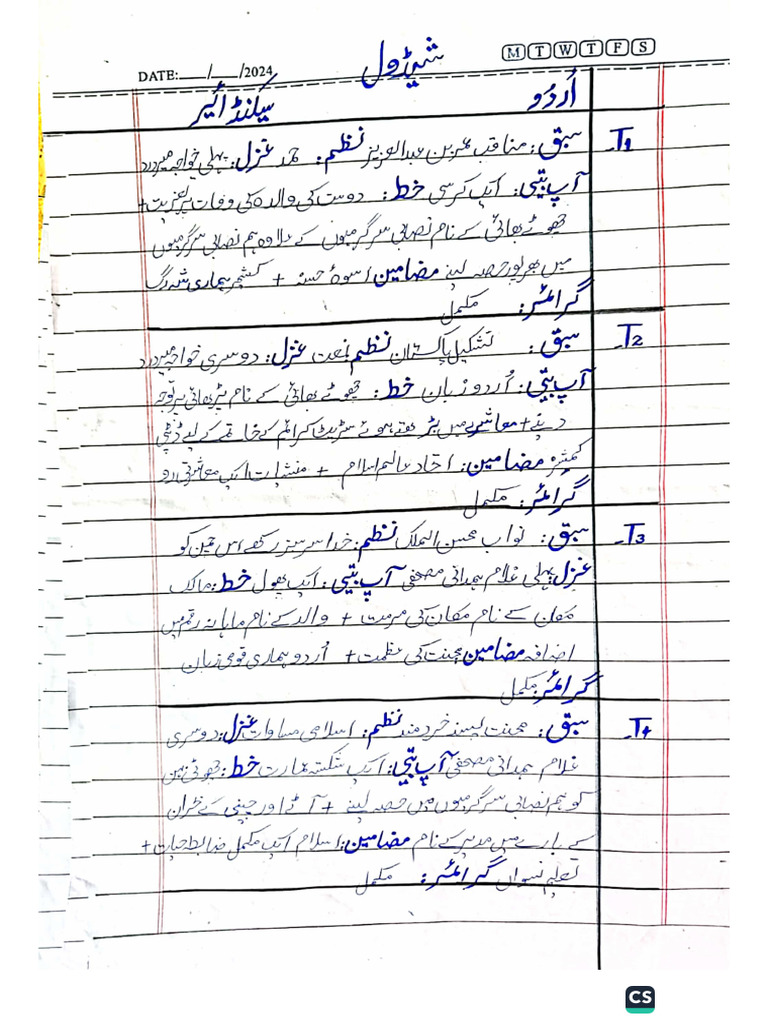 2nd Year Urdu | PDF
