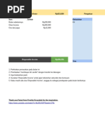 Template Spreadsheet Kaluna - Home Sweet Loan | PDF