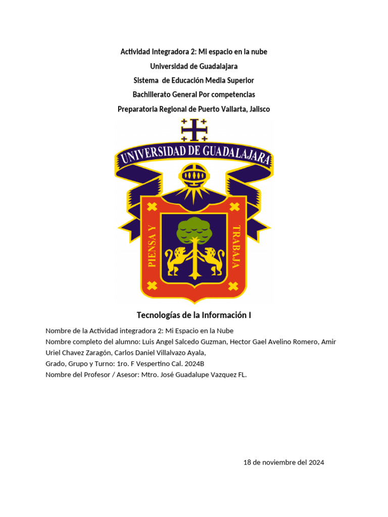 Act. Integradora 2. | PDF | Gmail | Contraseña