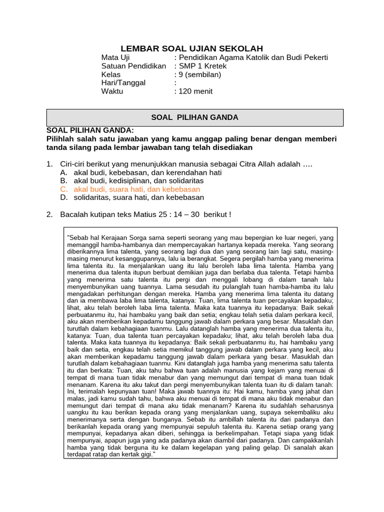 Usek Pakat 2024 | PDF