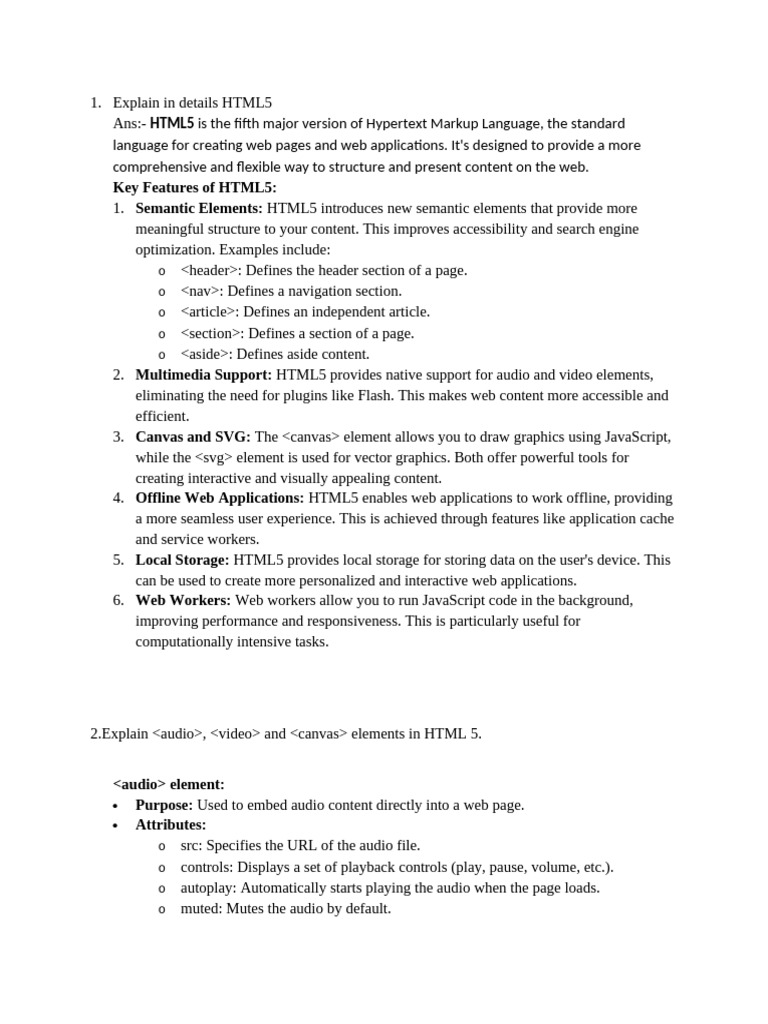 IP Question Bank UT 1 Ans 1 | PDF | World Wide Web | Internet & Web