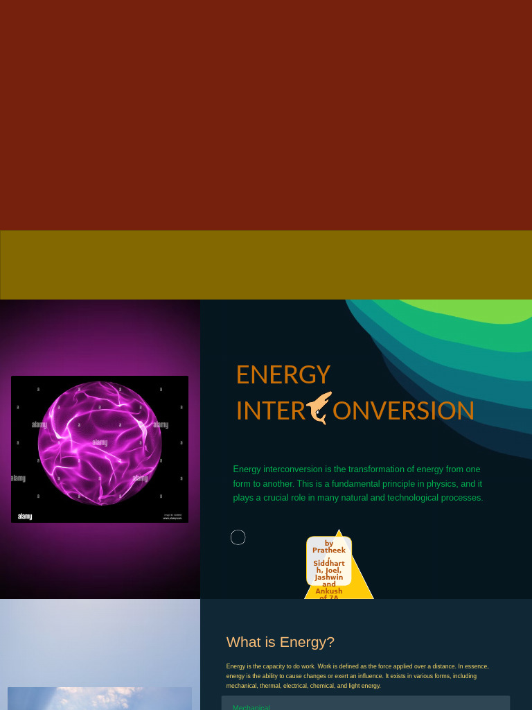 Energy-Interconversion - (1) (1) 2 | PDF | Chemistry | Molecules