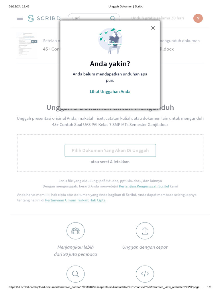 Anda Yakin?: 45+ Contoh Soal Uas Pai Kelas 7 SMP Mts Semester Ganjil | PDF