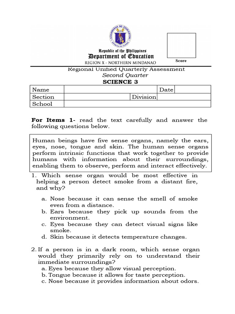 Science 3 2nd Quarter Final RUQA | PDF | Plants | Foods