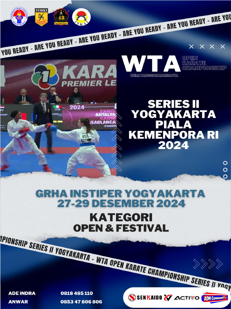 New - BULLETIN - WTA SERIES II YOGYAKARTA PIALA KEMENPORA RI 2024 | PDF