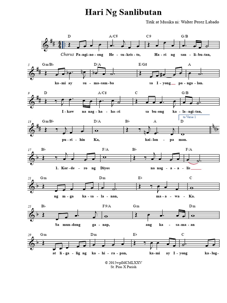 Hari NG Sanlibutan Walter Perez Labado | PDF
