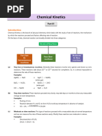 Chemical Kinetics _ Formula Chart | PDF | Reaction Rate | Reaction Rate ...