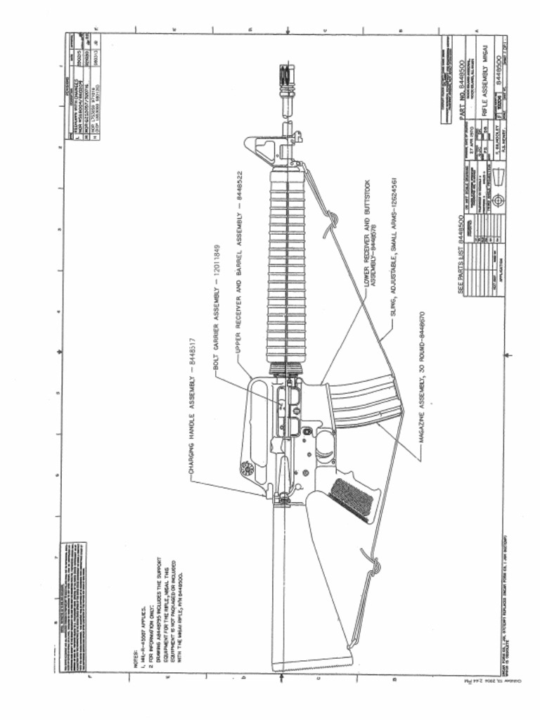 M16 Technical Data Package | PDF
