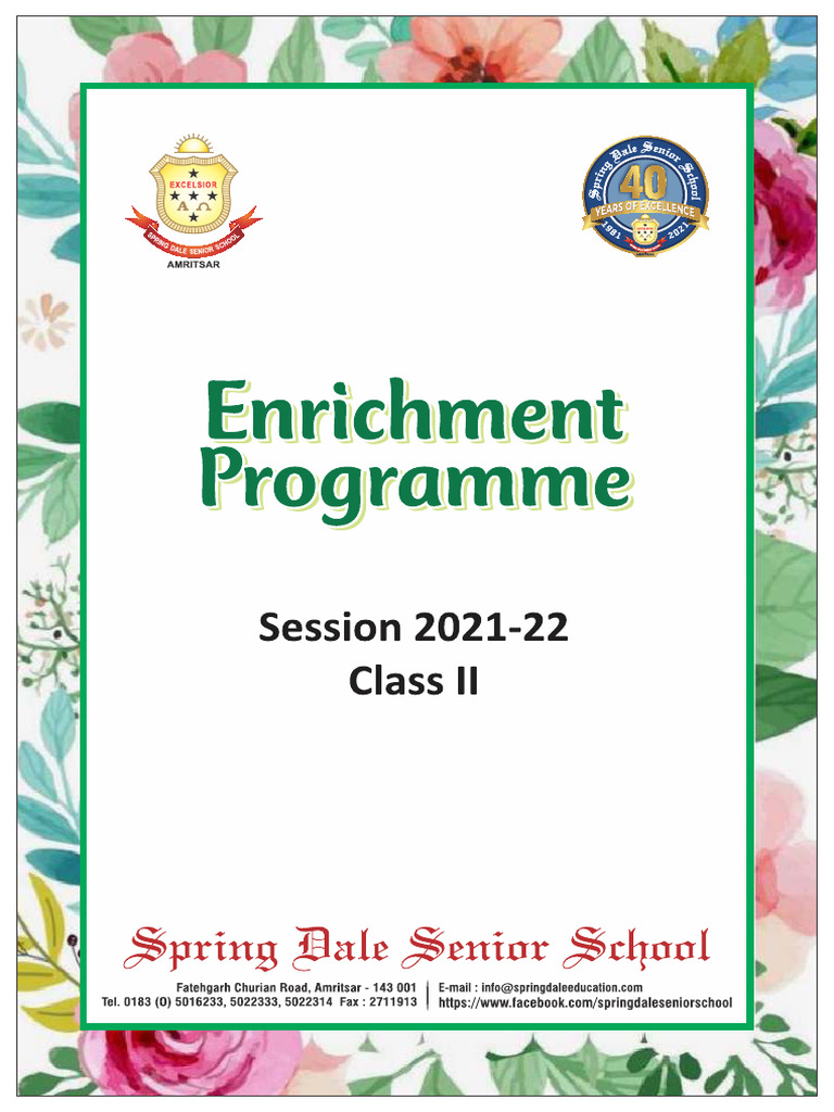 English Enrichment | PDF