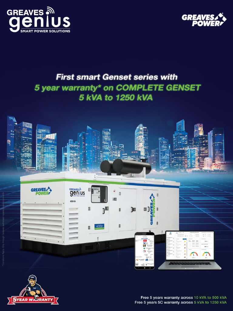 Genius Genset Brochure Final | PDF