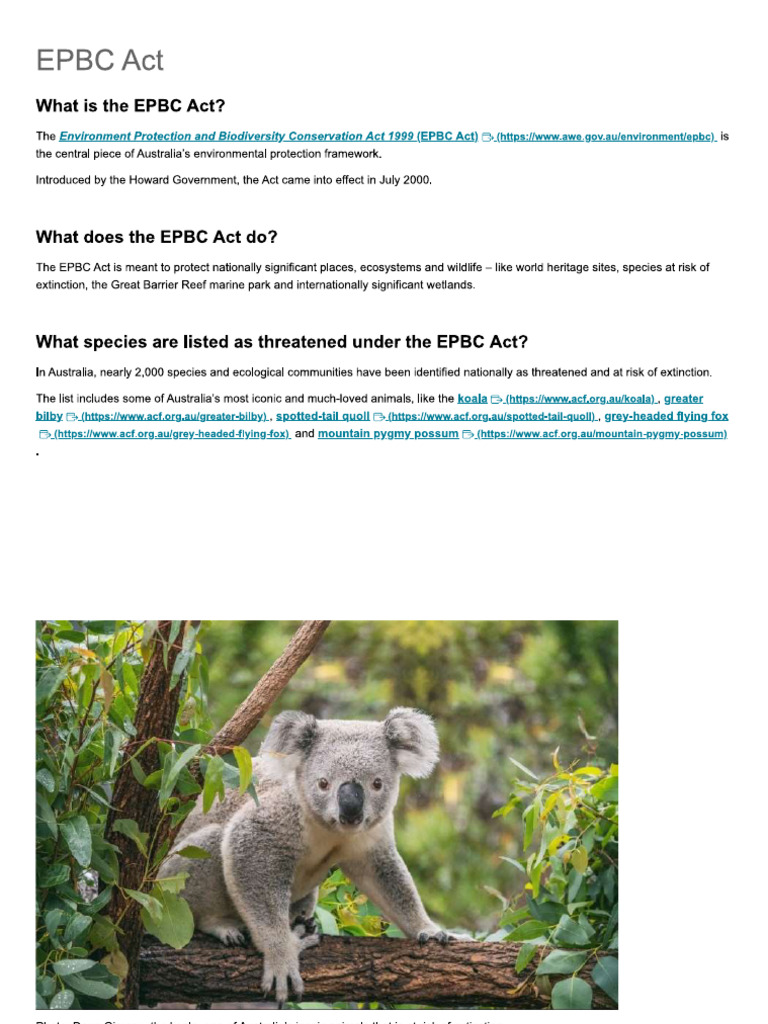 2 EPBC Act | PDF