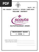 Cook Proficiency Badge | PDF | Healthy Diet | Wellness