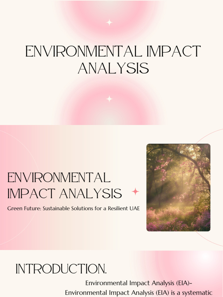 Environmental Impact Analysis | PDF | Environmental Impact Assessment | Environmental Impact ...