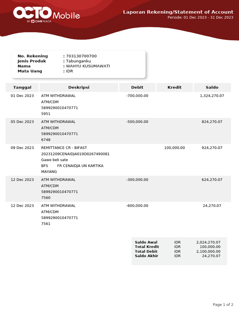CASA Statement Dec2023 27102024162335 PDF | PDF