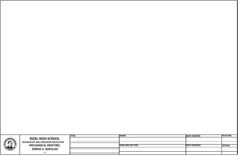 Drawing Template2 1 | PDF