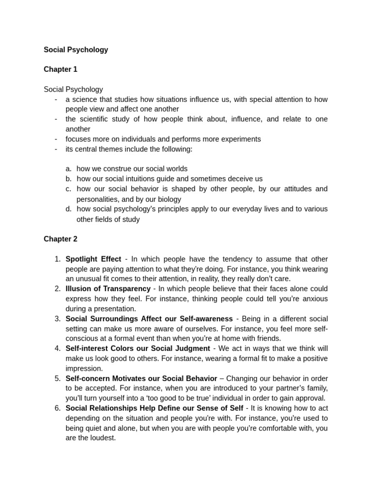 Social Psychology | PDF | Attitude (Psychology) | Conformity