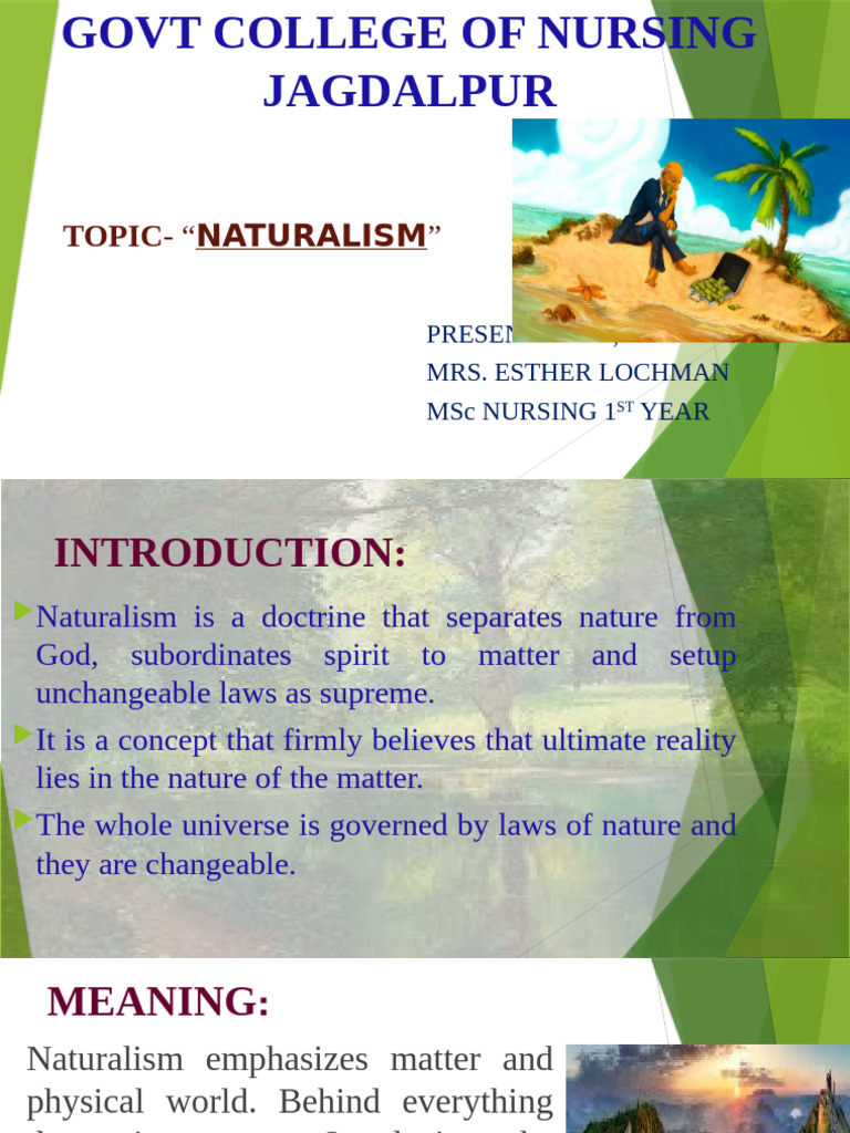 Naturalism | PDF | Naturalism (Philosophy) | Soul