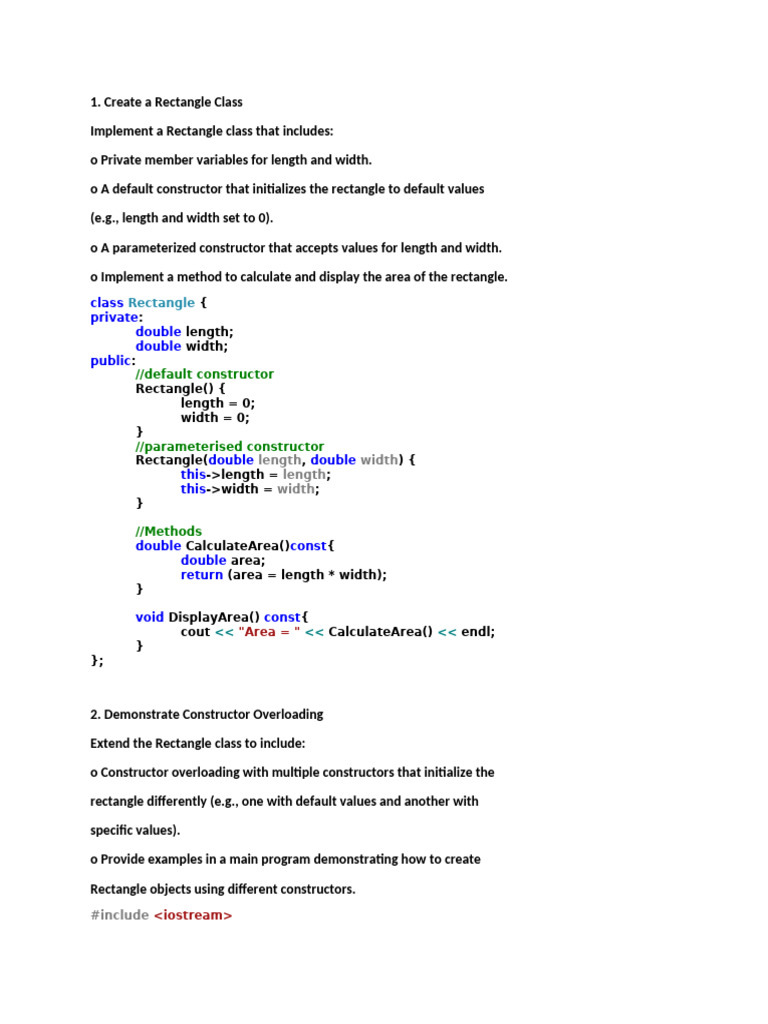 Oop 3 Pdf Constructor Object Oriented Programming Programming 