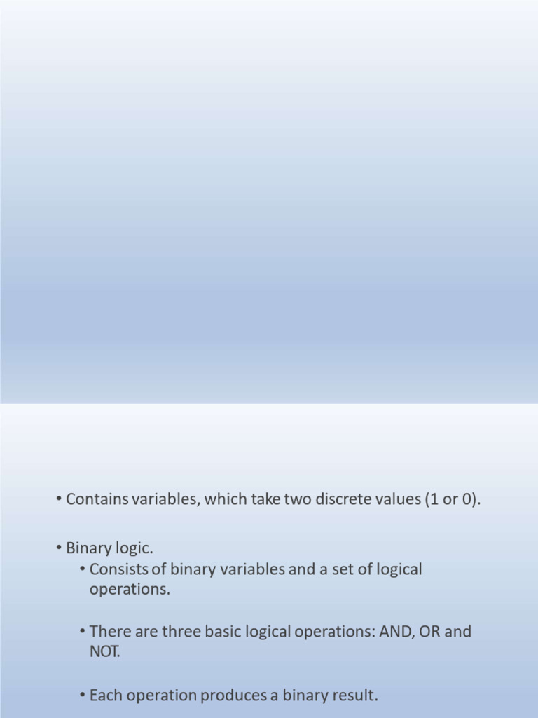 EC4010Digital Design - Boolean Logic | PDF | Logic Gate | Boolean Algebra
