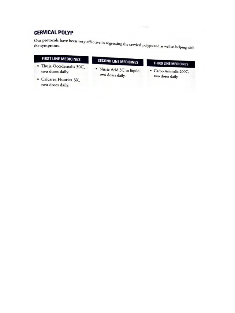 Cervical Polyp | PDF