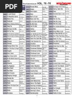 Videoke Song Book | PDF | Singers | American Musicians