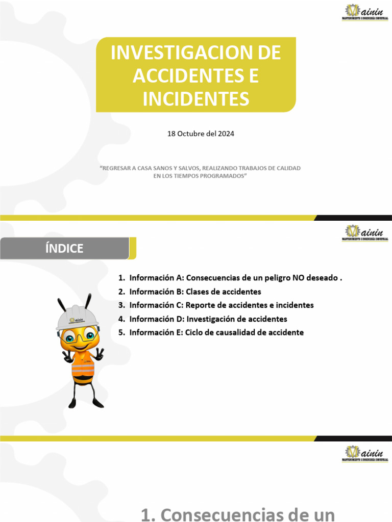 Cap. Inv de Acc e Incid. 18.10.24 | PDF | Medicina | Causas de la muerte