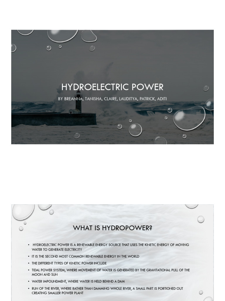 Hydropower Debate | PDF | Hydroelectricity | Reservoir