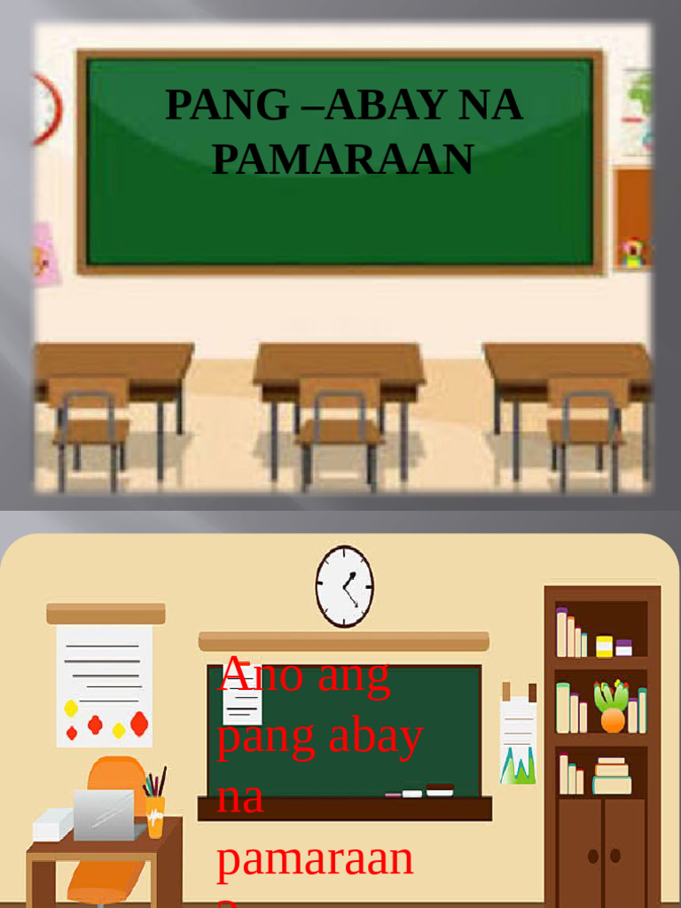 Pang - Abay Na Pamaraan | PDF