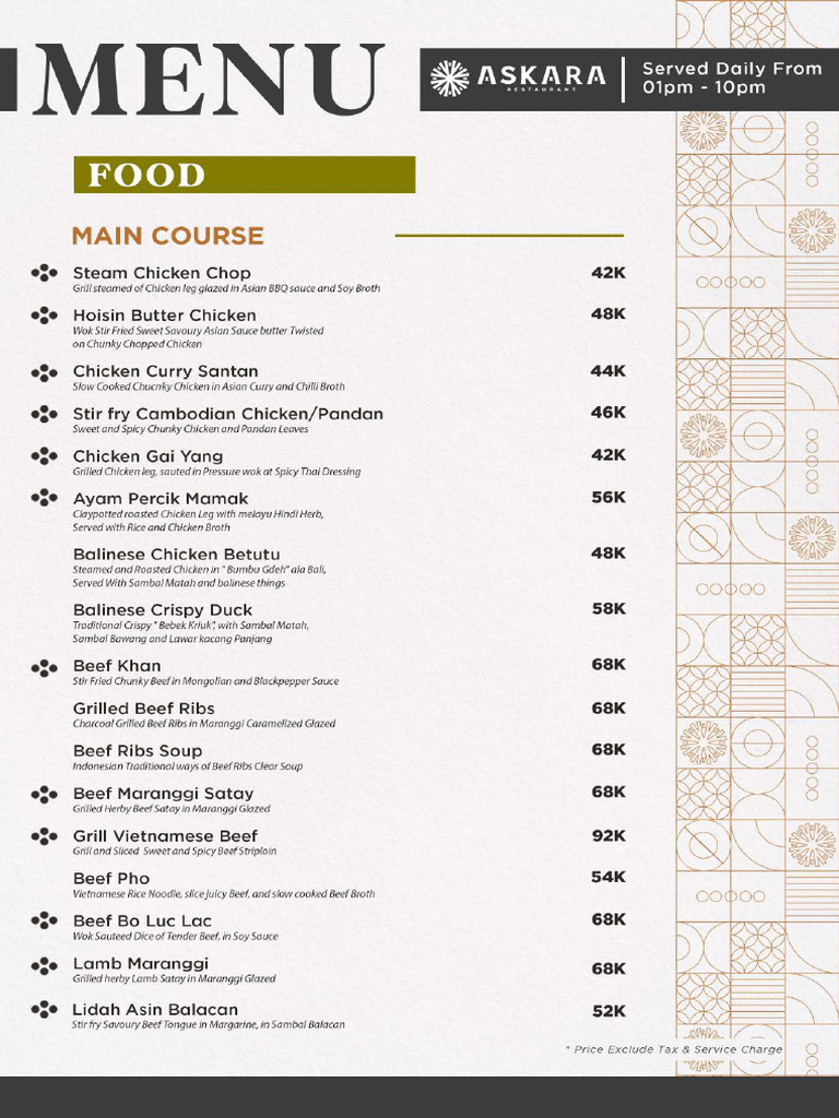 MENU-ASKARA | PDF