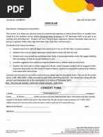 Picnic Consent Form for Students | PDF