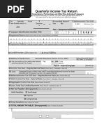 BIR Form 1702Q | PDF | Tax Deduction | Gross Income