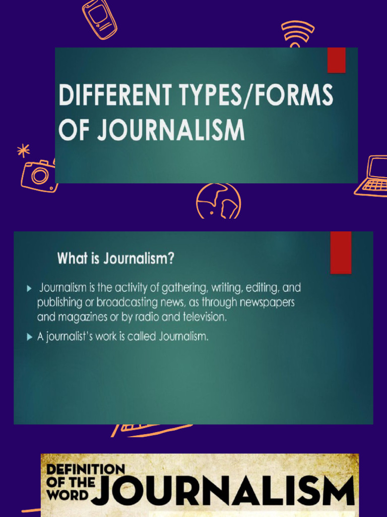Types of Journalism | PDF