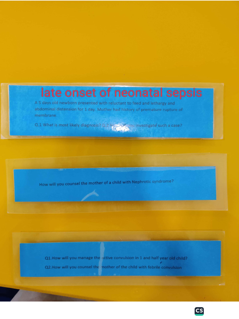 Pedi Card Questions | PDF