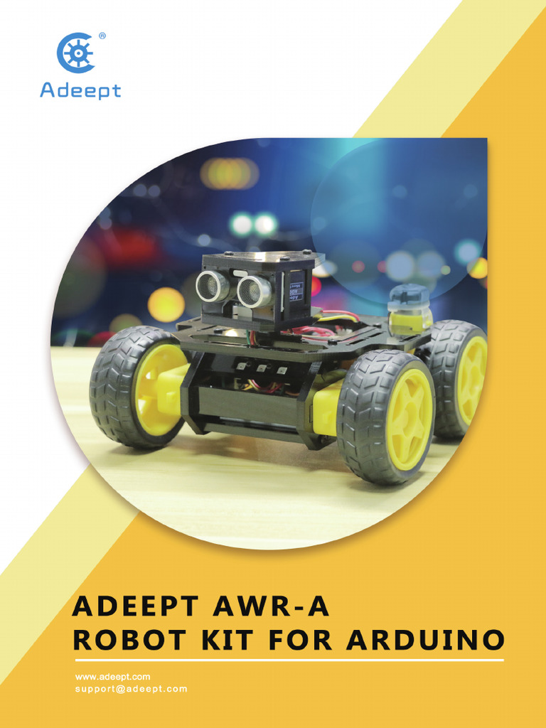 Adeept Awr A Robot Kit For Arduino Pdf Arduino Computing