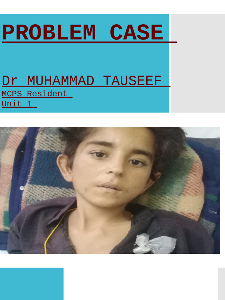 Problem Case | PDF | Anemia | Diseases And Disorders