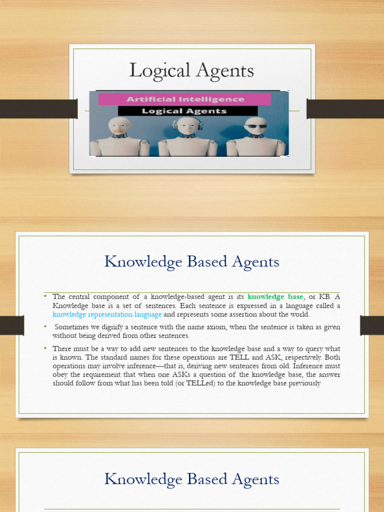 Logical Agents | PDF | Logical Consequence | Logic