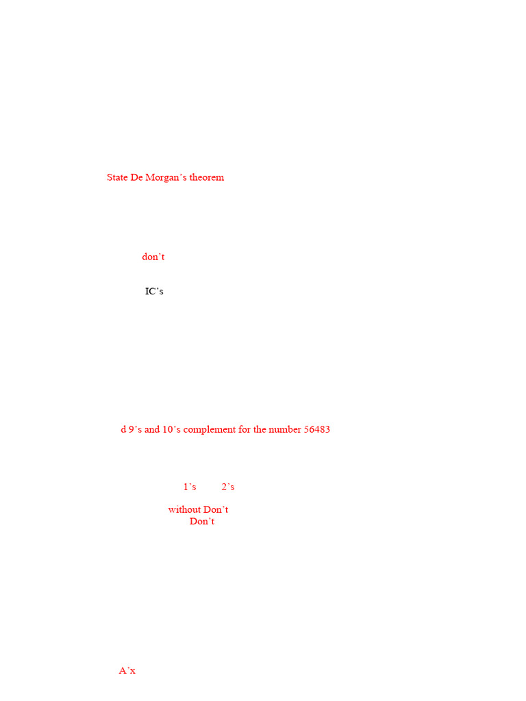 CA QB Updated | PDF | Random Access Memory | Computer Memory