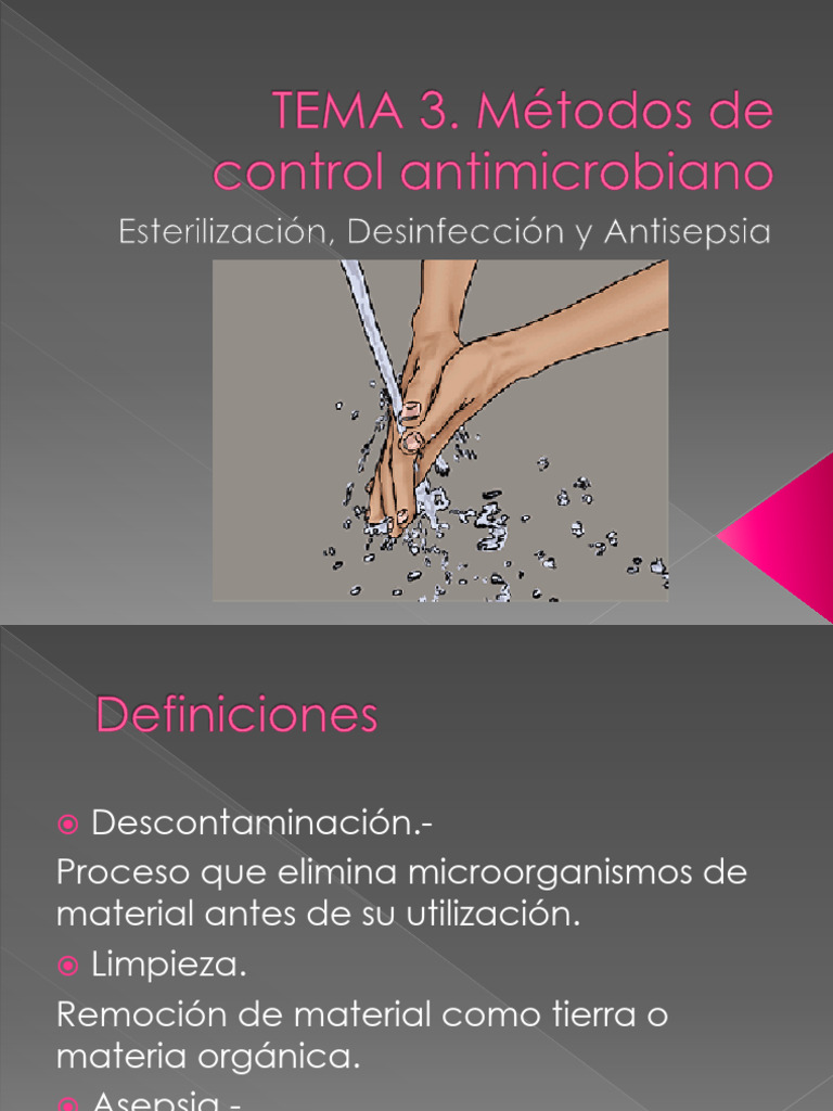 Tema 3 de Bacteriologia | PDF | Esterilización (Microbiología) | Penicilina