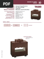 CT Arm3 n2f Trasduttori TA To TV Ai Fini Della Norma CEI 016 | PDF