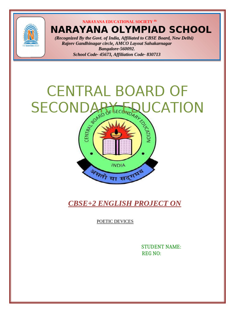 PROJECT COVER PAGES English | PDF